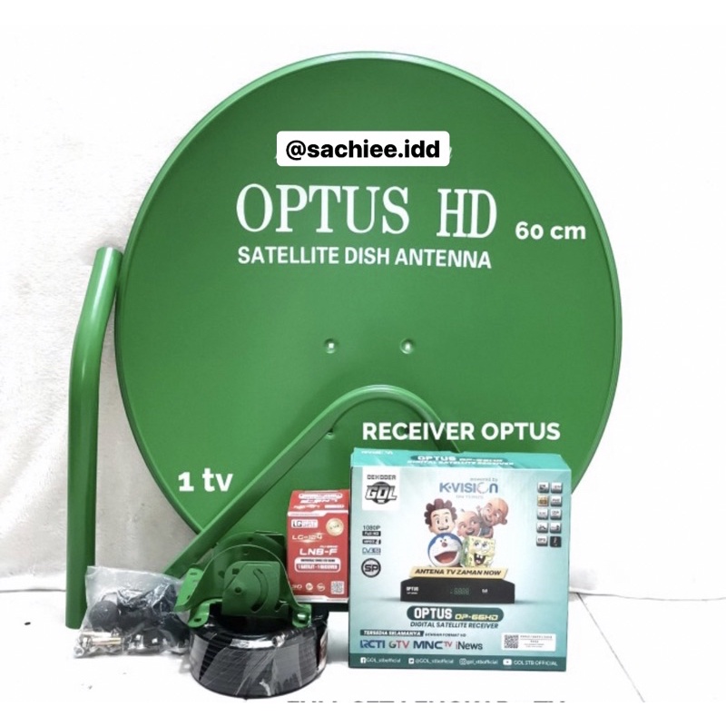 Jual PARABOLA OPTUS FULL SET + DIGITAL OPTUS | Shopee Indonesia