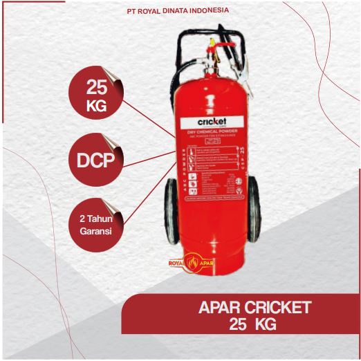 Jual APAR 25 KG CRICKET SAFETY/ APAR ABC POWDER 25 KG/ APAB 25 KG ...