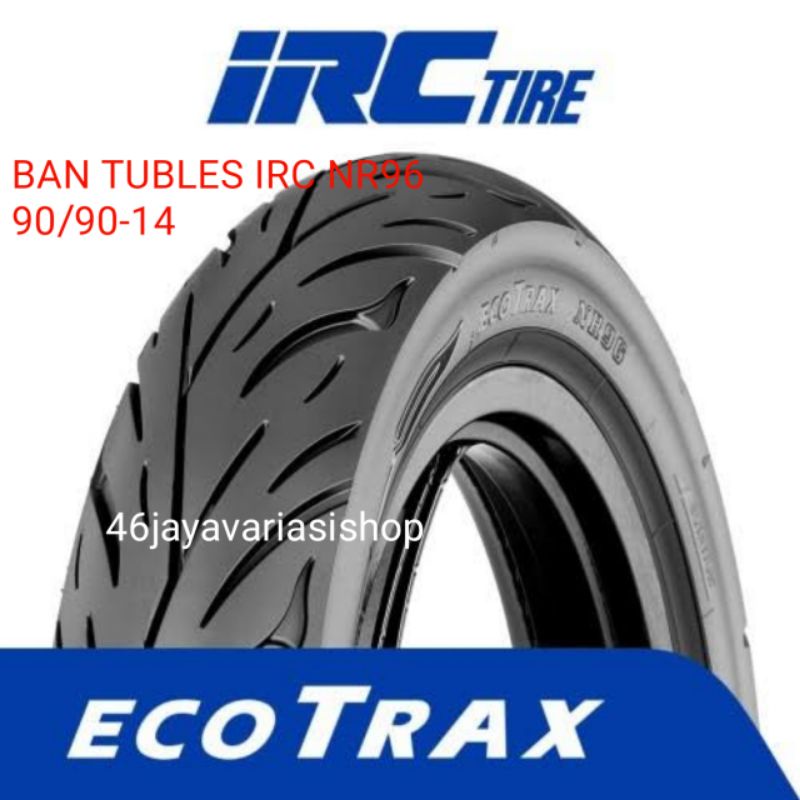 Jual BAN LUAR TUBELESS MATIC IRC NR96 ECOTRAX RING 14 UKURAN 90/90-14 ...