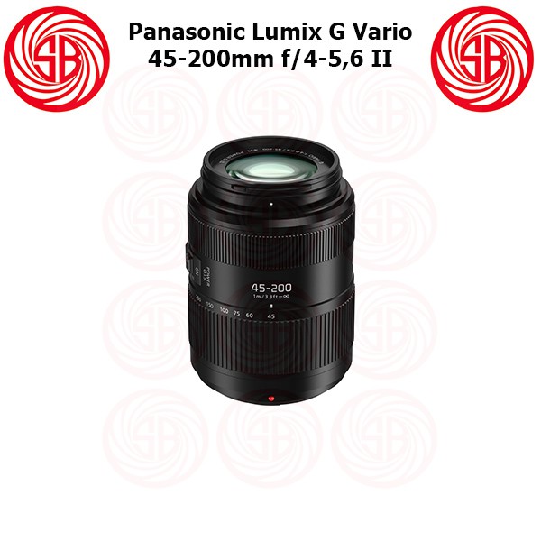 Jual Lensa Panasonic Lumix G Vario 45-200mm F4-5,6 II ; Panasonic Lens ...