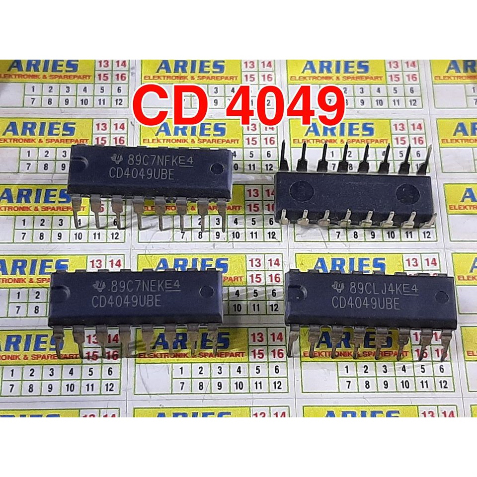 Jual IC CD4049 CD 4049 ORIGINAL | Shopee Indonesia