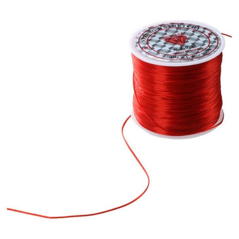 Jual Benang Sembahyang warna Merah / Benang Merah 1 meter / Gelang ...