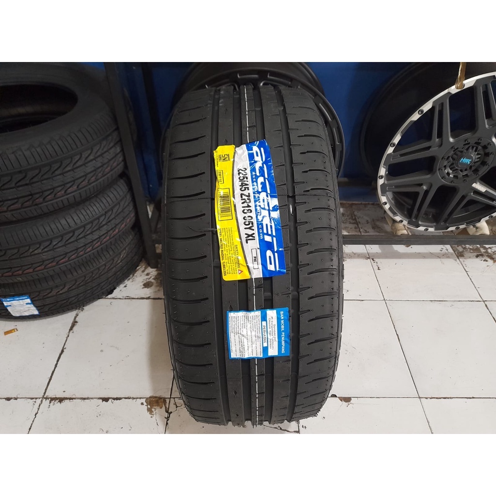 Jual 225 45 r18 ban mobil ring 18 ukuran 225 45 ban tubless merk accelera nik 2024 ban mobil ...