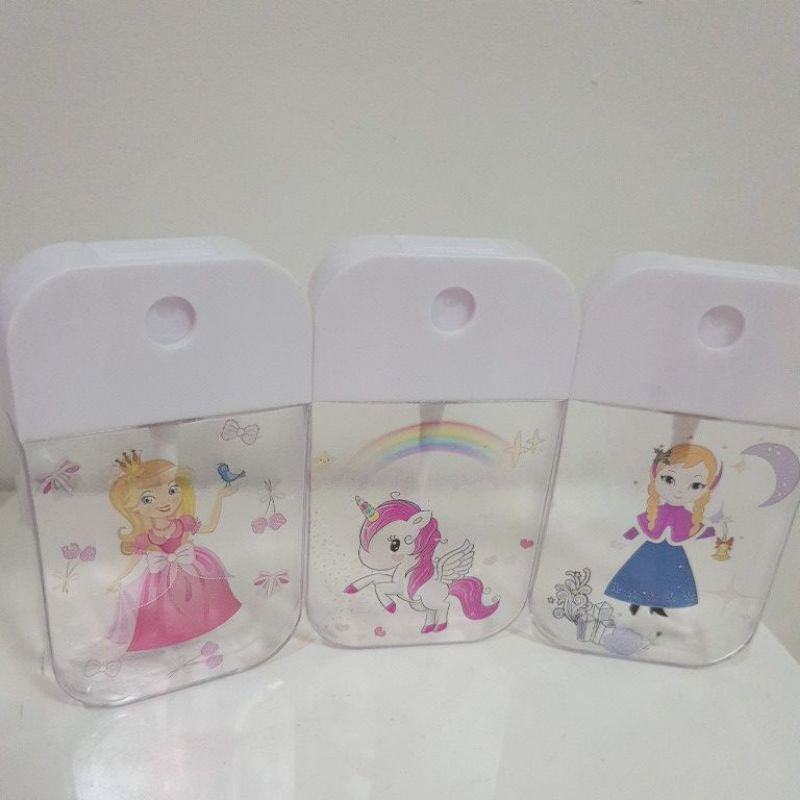 Jual Custom Botol Spray, Refill botol hand sanitizer, Botol parfum 50ml ...