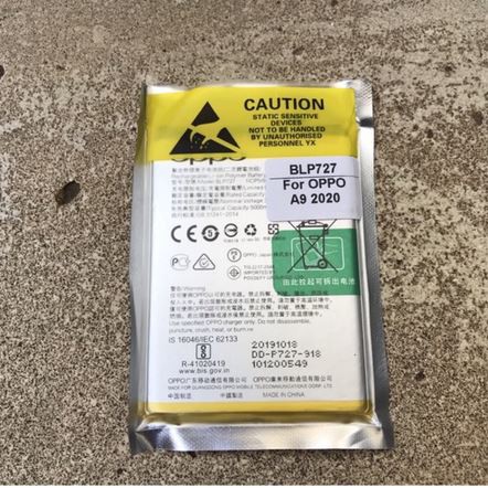 Jual batrai oppo BLP-727 oppo A5 2020 ORIGINAL | Shopee Indonesia