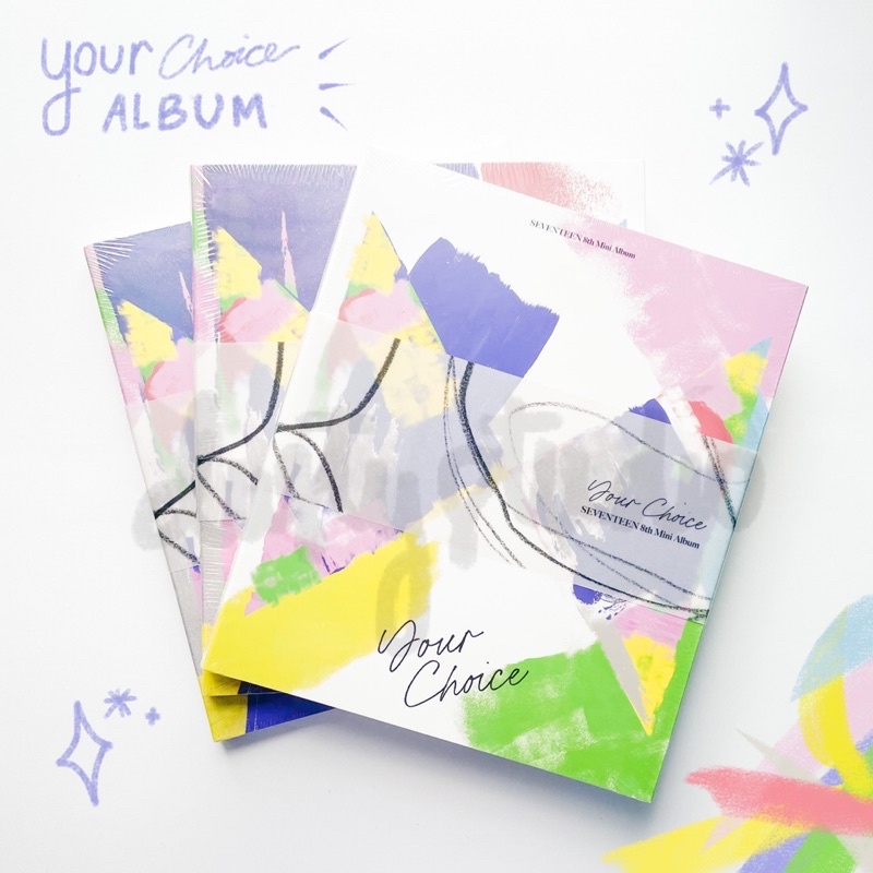 Jual SEVENTEEN - Your Choice Album Sealed x Mecima (+2 PC Benefit ...