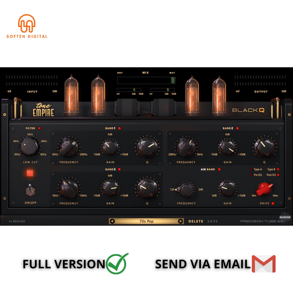 Jual Tone Empire Black Q v1 VST Plugin monster Tube EQ in the DSP world ...