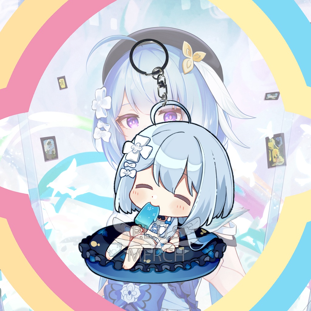 Jual Gantungan Kunci Honkai Impact Gri seo Summer - HI3 - Key Chain ...