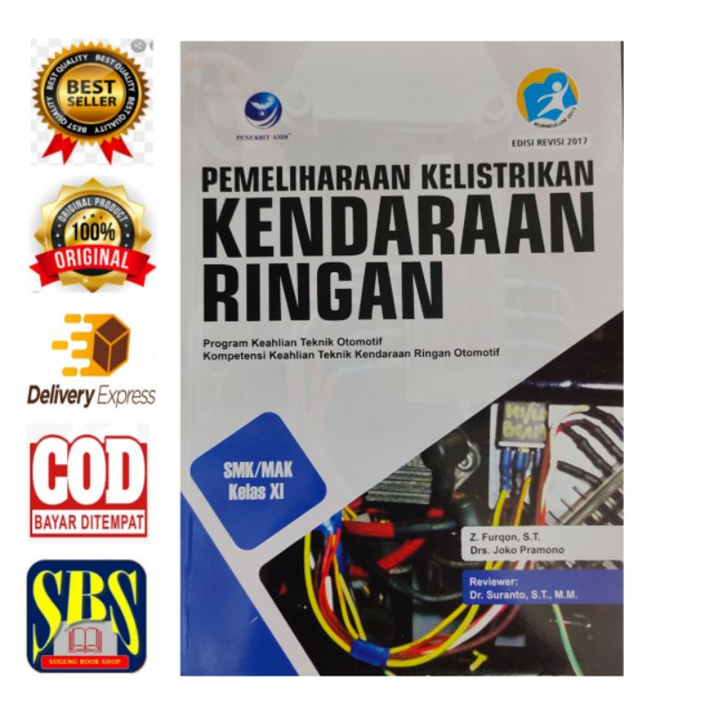 Jual BUKU PEMELIHARAAN KELISTRIKAN KENDARAAN RINGAN Program Keahlian ...
