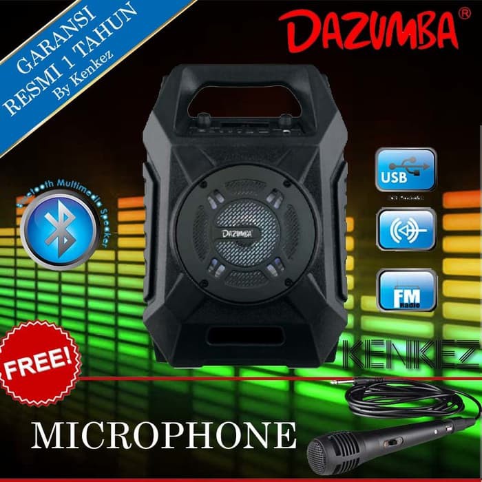 Jual Dazumba DW186 Portable Bluetooth Speaker E0577 | Shopee Indonesia