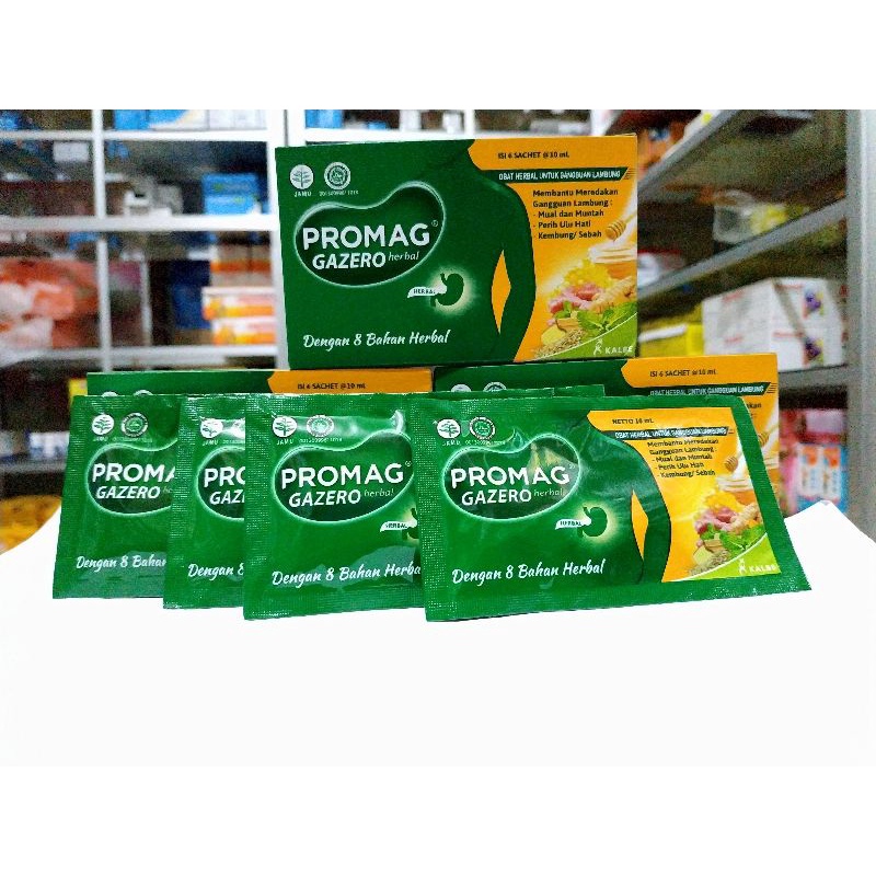 Jual PROMAG GAZERO HERBAL SACHET | Shopee Indonesia