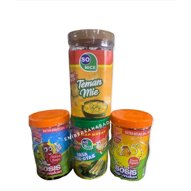 Jual Sosis So Nice 1 toples (Ayam/Sapi/Otak otak/Teman Mie Jumbo ...