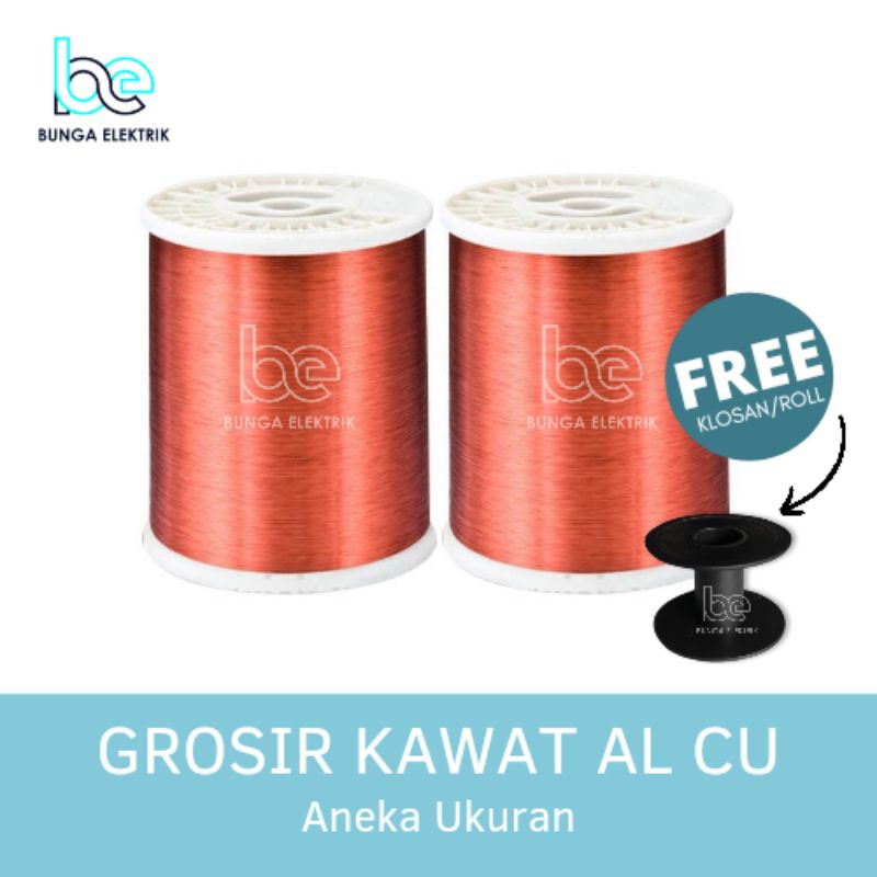Jual [KG] AL CU KAWAT ALUMINIUM TEMBAGA ALUMINIUM CC WIRE COOPER GULUNG ...