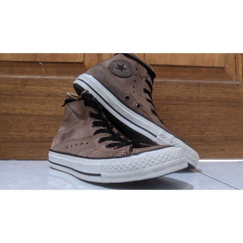 Jual Converse CT Motorcycle Jacket Leather Hi - EUR 27.5 / 24cm ...
