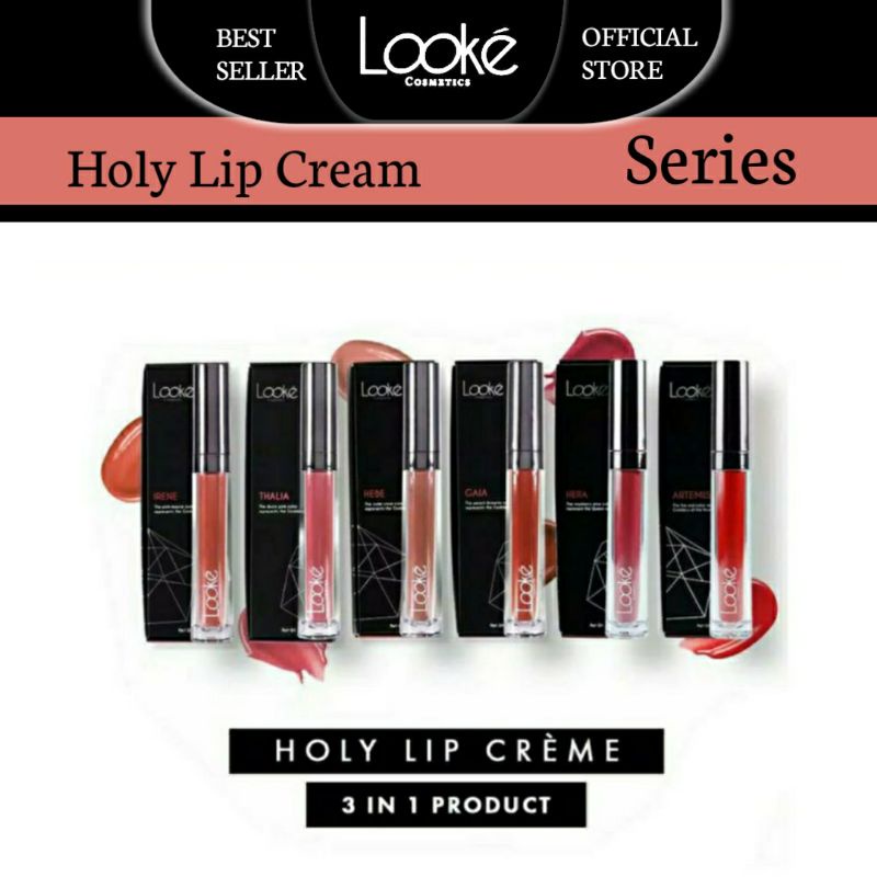 Jual Looke Holy Lip Cream Series Cosmetics | Shopee Indonesia