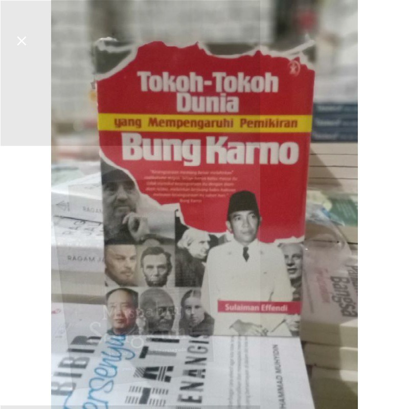 Jual Buku TOKOH TOKOH DUNIA YANG MEMPENGARUHI PEMIKIRAN BUNG KARNO ...