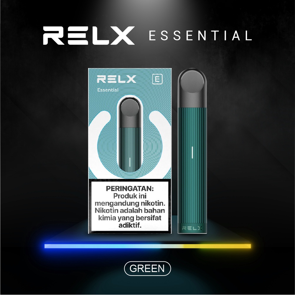 Jual RELX Essential Device - Color Green Bisa Untuk PODS Pro | Shopee Indonesia