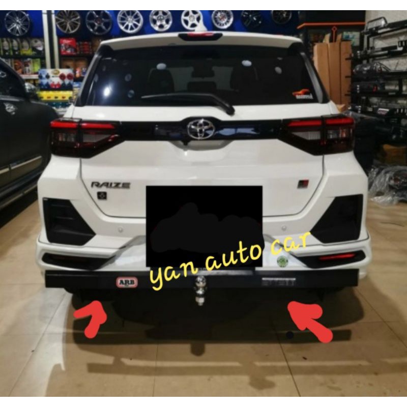 Jual Towing Bar ARB Toyota RAIZE / ROCKY 2021 Pengaman Bemper Belakang ...