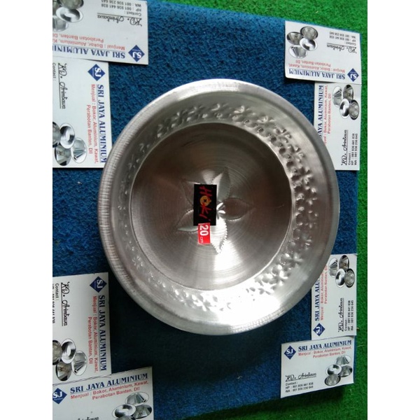 Jual Ecer (1pcs) Loyang hoki ukir tebal atau bokor penyacak | Shopee ...