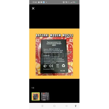 Jual Baterai mifi Mq531 Tele Battery Original | Shopee Indonesia