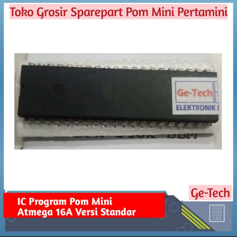 Jual IC Program Pertamini Mesin Pom Mini Atmega 16 Pom Mini Standar ...