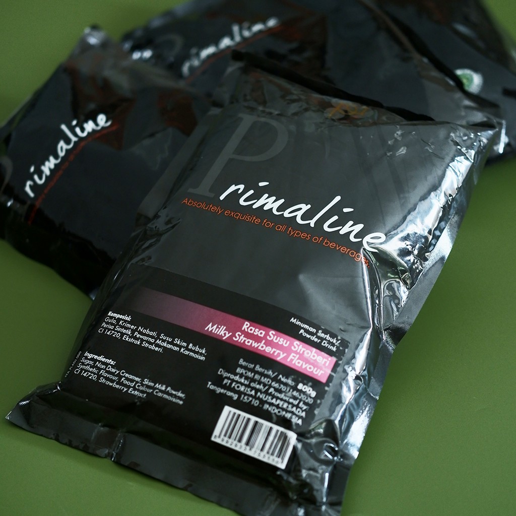 Jual Bubuk Minuman Primaline Strawberry 800gr - Ice Blend - Powder ...
