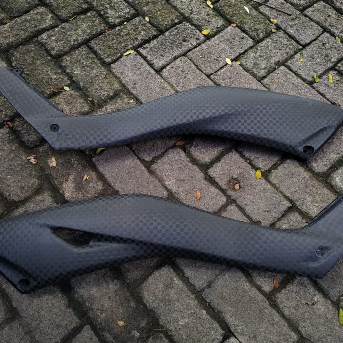 Jual deltabox carbon kevlar xmax include part ori motif kevlar Spread ...