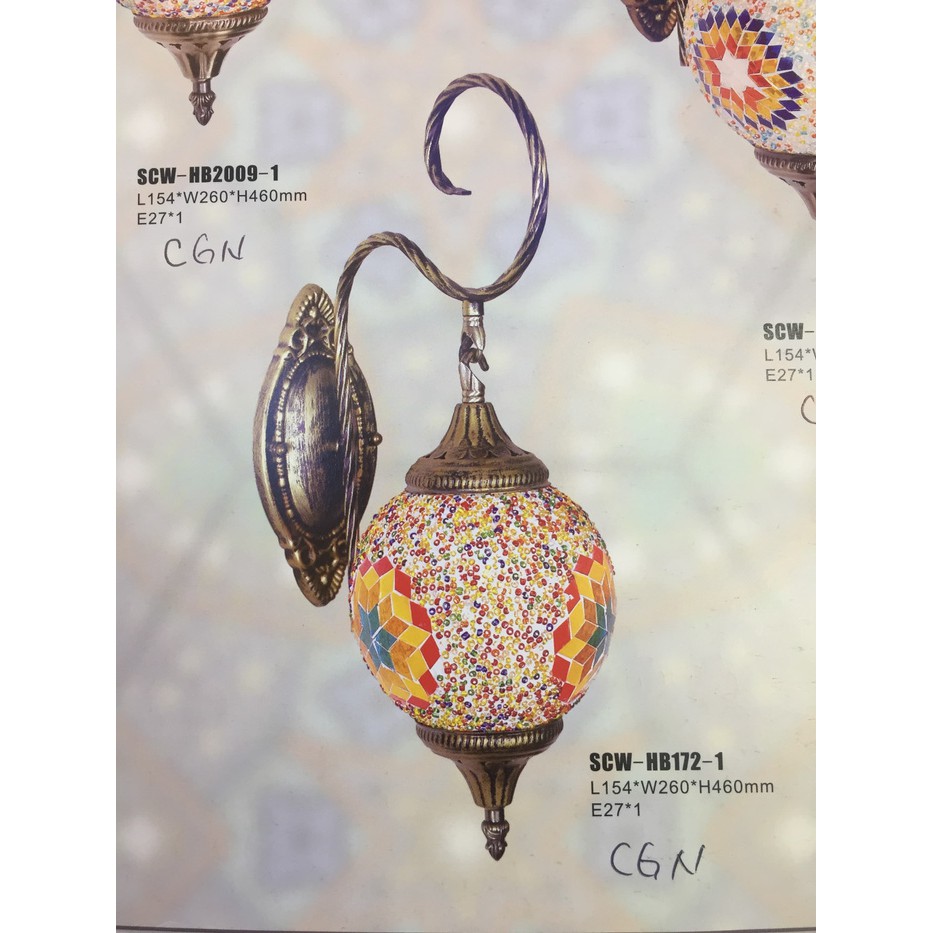 Jual Lampu dinding antik / lampu arab / lampu turki / lampu hias antik ...