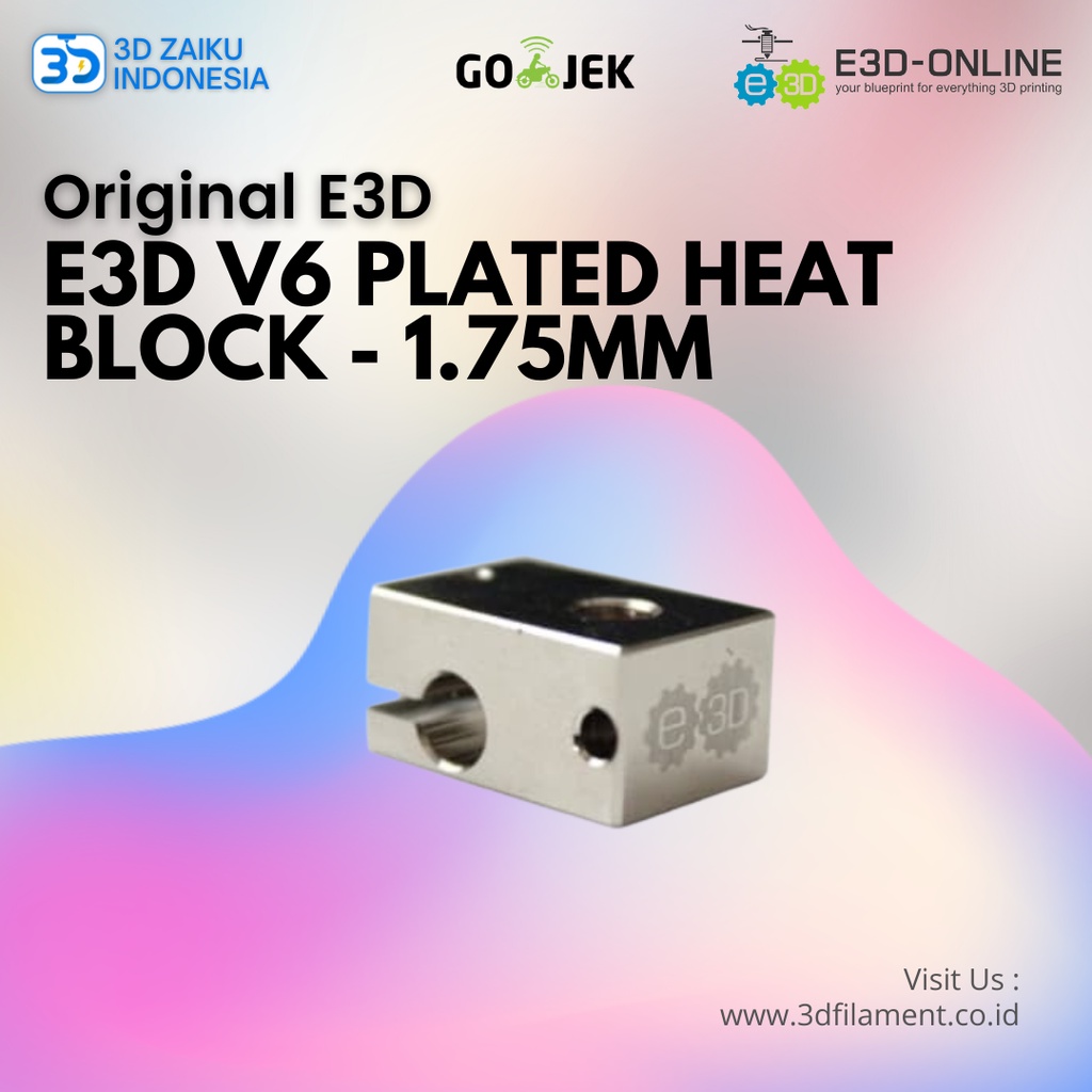 Jual Original E3D V6 Plated Heat Block from UK | Shopee Indonesia