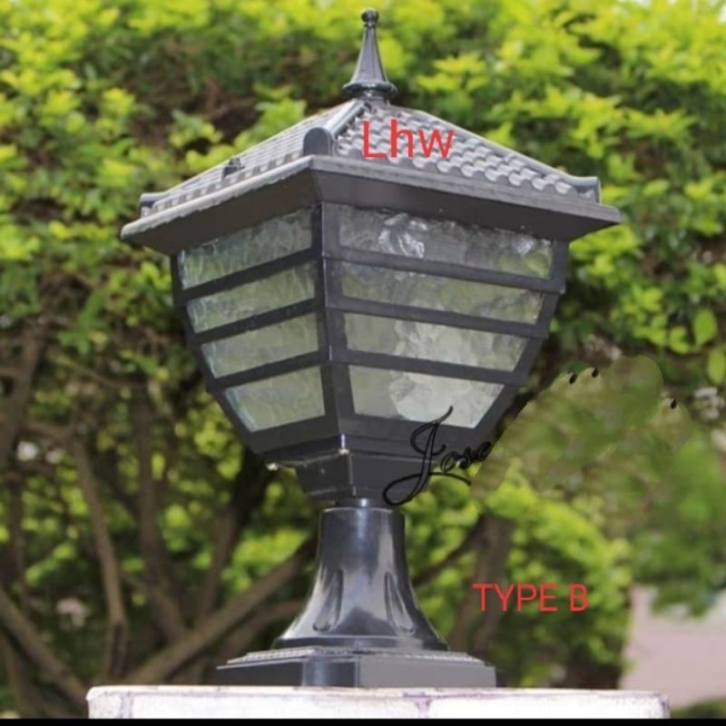 Jual Lampu hias pilar klasik 1201 outdoor indoor dekorasi teras,pagar ...