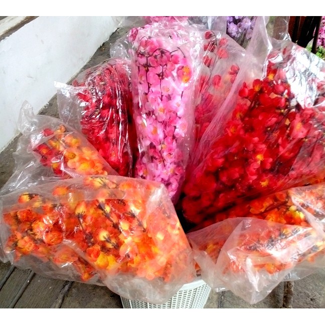 Jual Costume Halloween Kostum Pesta mainan anak BUNGA MEI HUA 12 BUAH ...