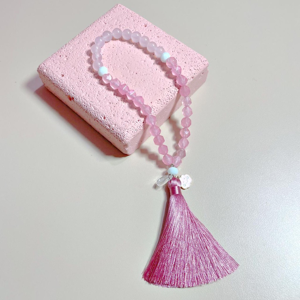 Jual Saadi Ganoor Tasbih Seserahan Batu Alam Thin Tasbih Pastel Colors ...