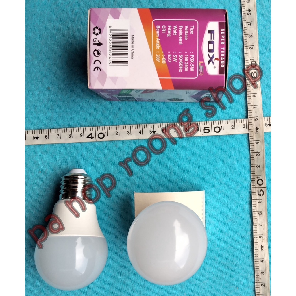 Jual LAMPU LED 5 WATT FOX SIGNATURE | Shopee Indonesia