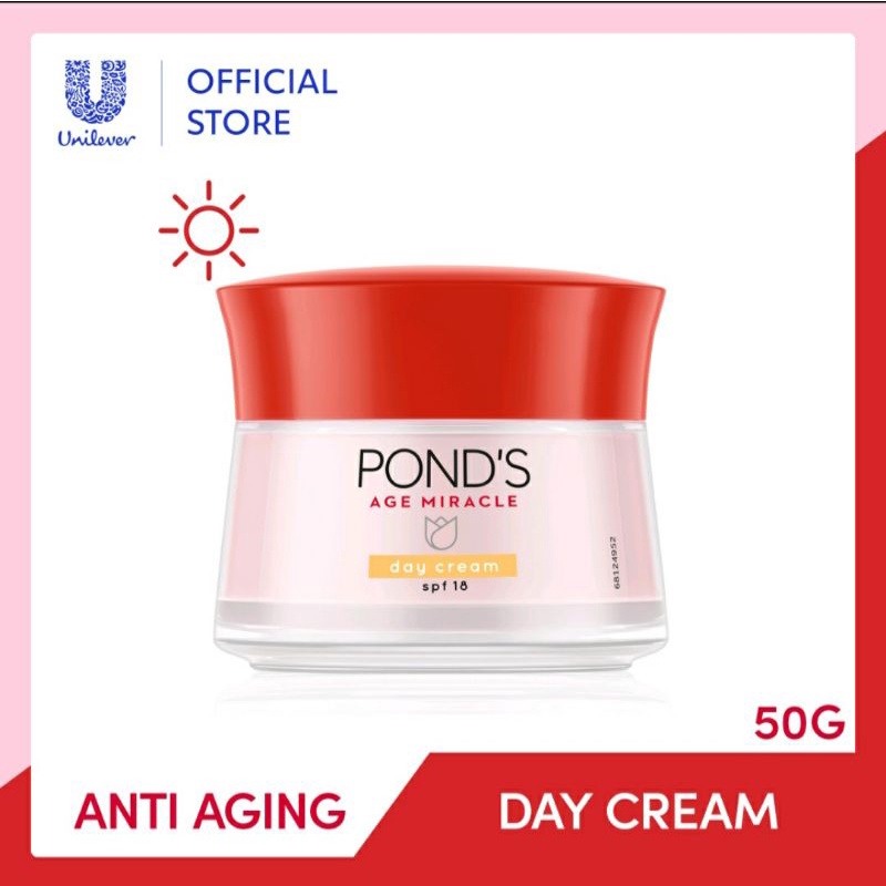 Jual Ponds Age Miracle Day Cream 50 gr | Shopee Indonesia