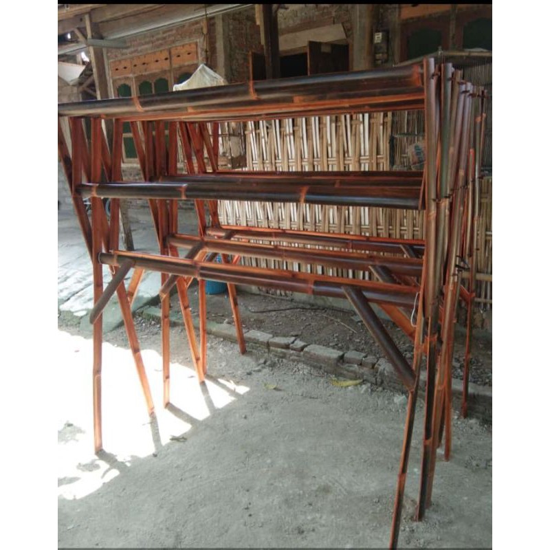 Jual Jemuran Bambu Ori Homemade | Shopee Indonesia