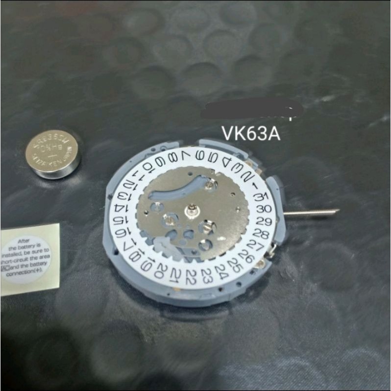 Jual Mesin Jam Tangan VK63A VK 63 A Chronograph Aktif 3 6 9 Original ...