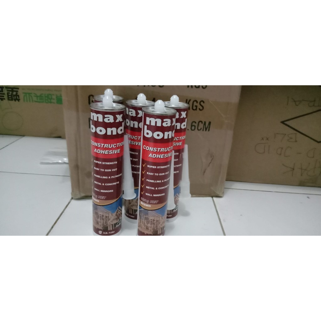 Jual lem sealant max bond besi kayu kaca cermin | Shopee Indonesia