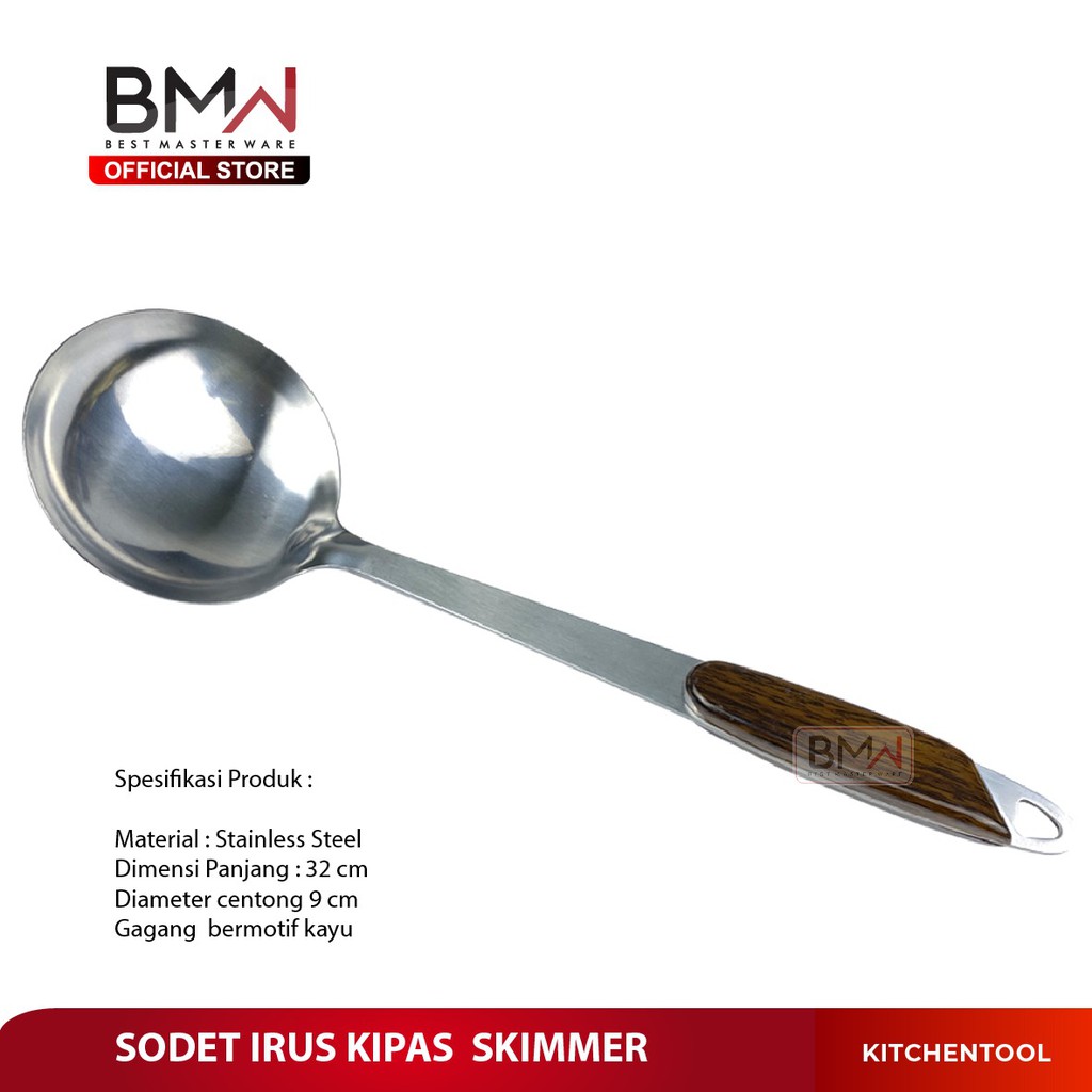 Jual BMW Kitchen Ware - Sodet Stainless Steel Spatula Sutil Susuk ...