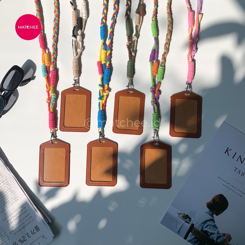 Jual [MATCHEE]Lanyard Name Tag Macrame | Shopee Indonesia