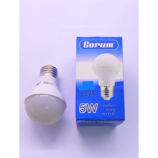 Jual Lampu LED Warm White Bohlam Bulb Nyala Kuning 5W 5 Watt | Shopee ...