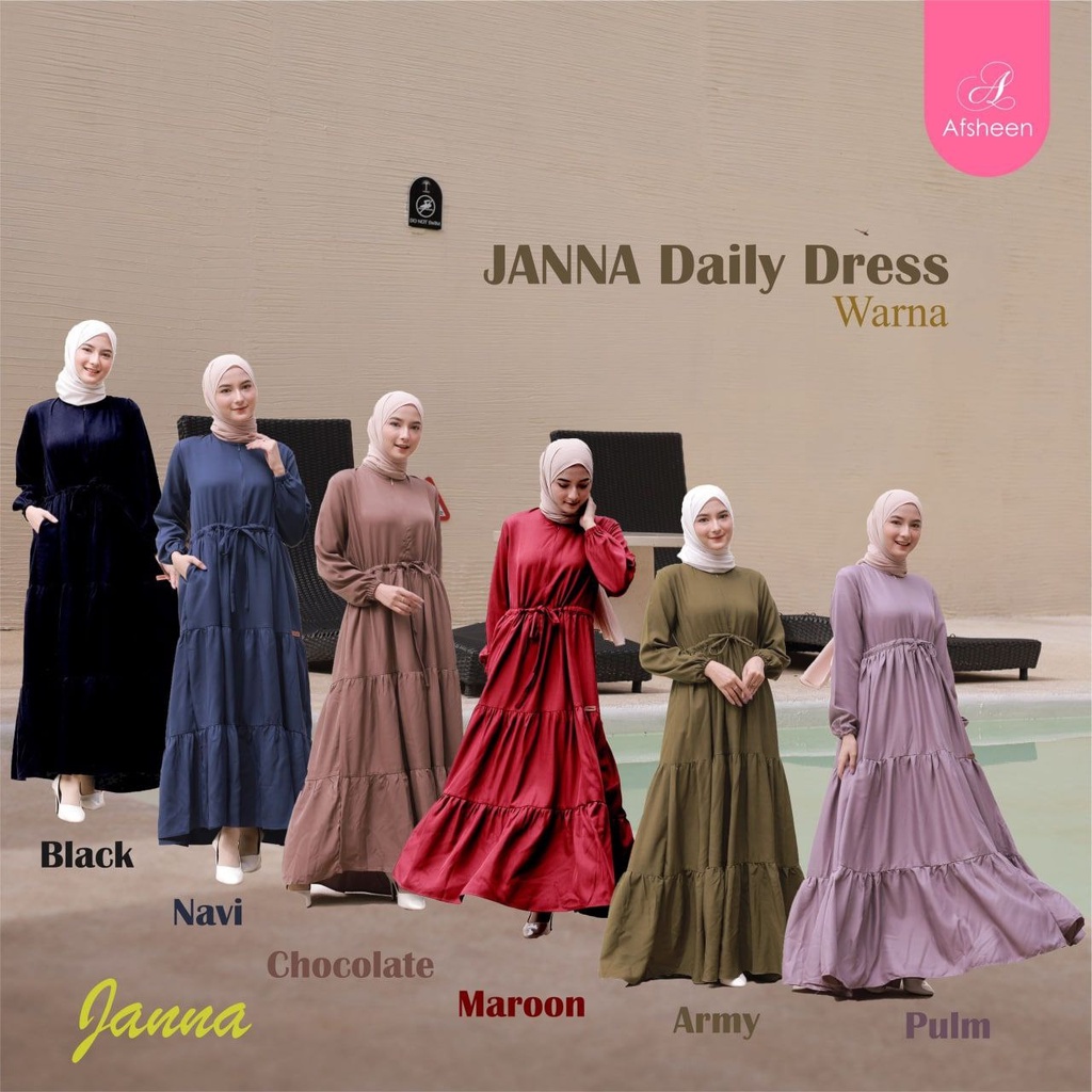 Jual Janna Dress Only by Afsheen II READY STOCK | Shopee Indonesia