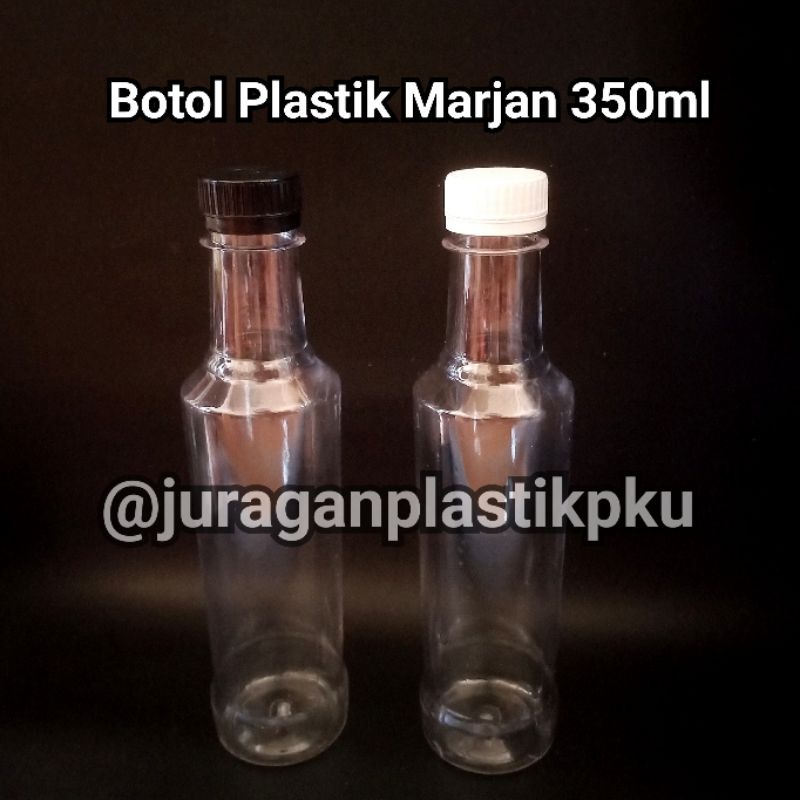 Jual Botol Plastik Marjan 350 ml Tebal | Botol Madu isi 500 gram ...