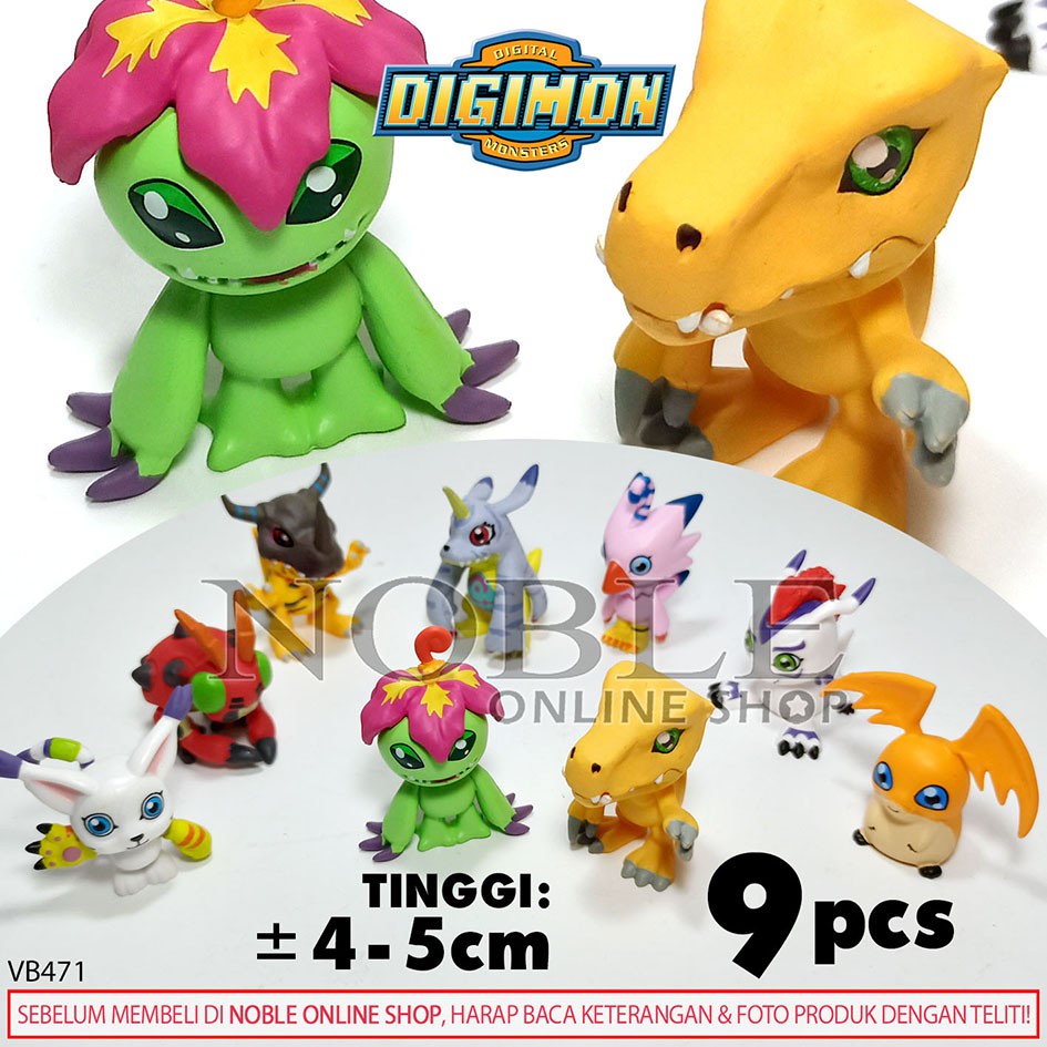 Jual Digimon Figure Digital Monster Anime Manga Dino Animal Unik ...