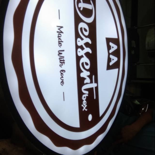 Jual Neon box bulat 50 cm | Shopee Indonesia