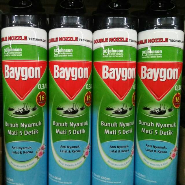 Jual Baygon Waterlily & Rose 600ml | Shopee Indonesia