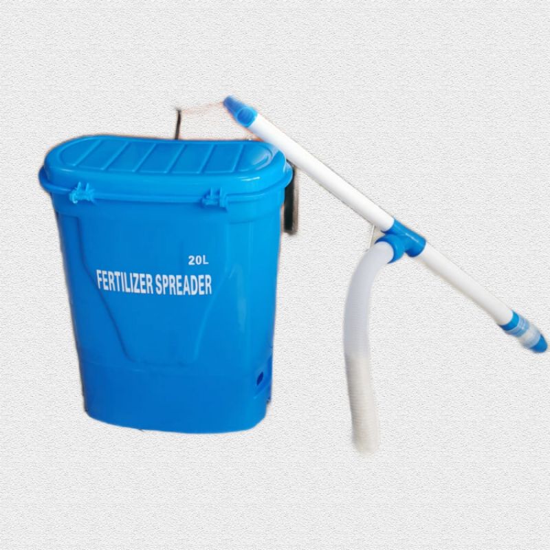 Jual Alat Tabur Kocor Pupuk 20L tangki granul auto fertilizer spreader ...