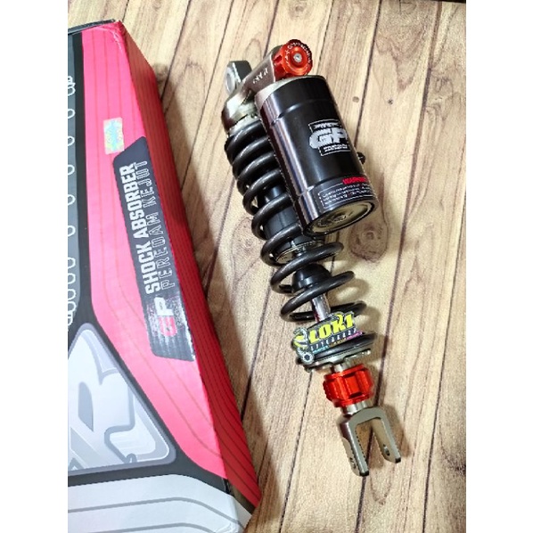 Jual Shock Shockbreaker Ride it GP Premium Extreme 310 330 Gold Series Double Click Matic Beat ...
