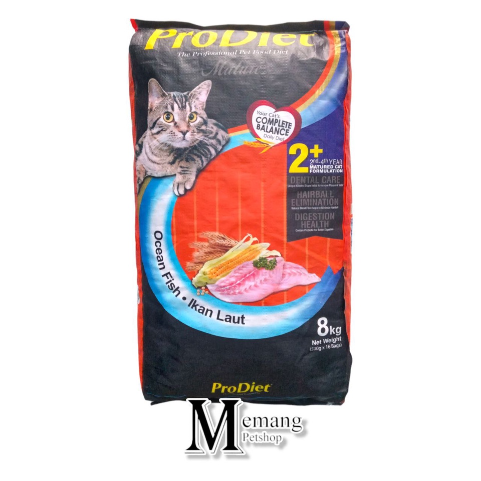 Jual ProDiet 8Kg - Ocean Fish - Makanan Kucing - Cat Food - Pro Diet ...