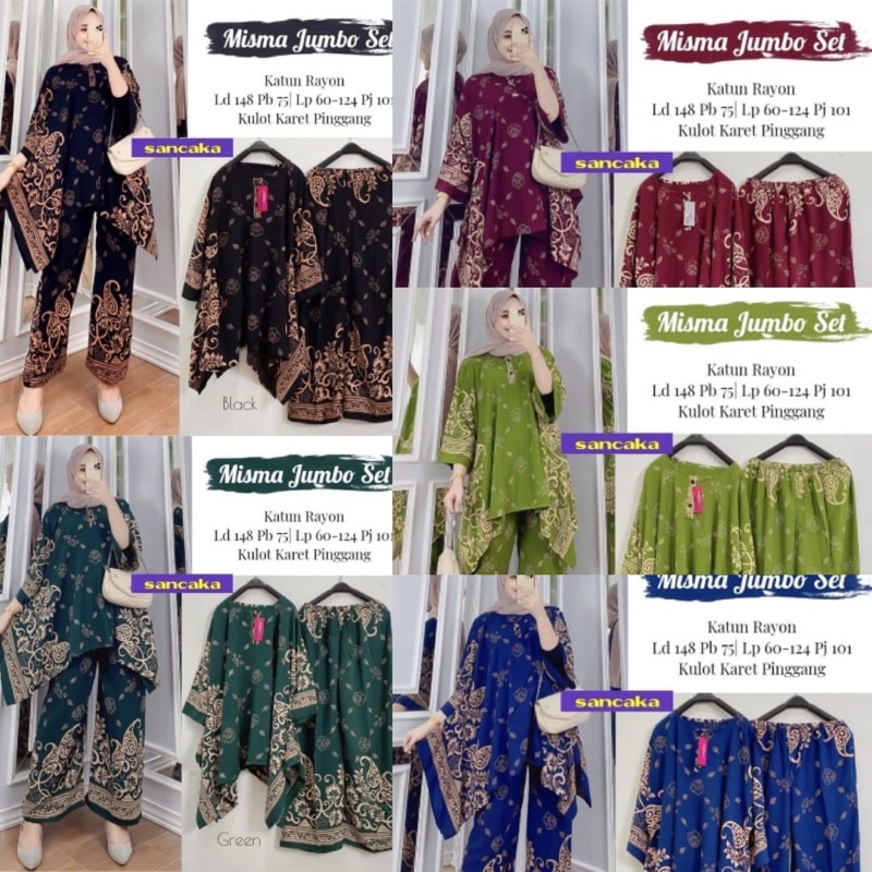 Jual Madhumati.id Misma Jumbo Set -Setelan CP Waka Waka Super Jumbo ... Jual Madhumati.id Misma Jumbo Set -Setelan CP Waka Waka Super Jumbo ...