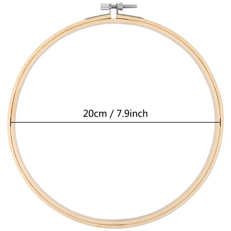Jual Embroidery Hoop/Alat Sulam Hoop Bambu/Alat Pemindangan Benang ...